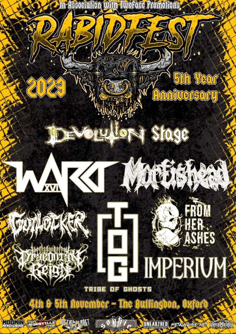 NEWS: Rabidfest announce first wave of bands for 2023! – Metal Noise